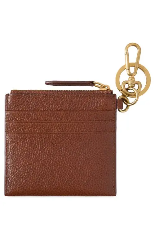 Mulberry Clip Zipped Leather Card Pouch