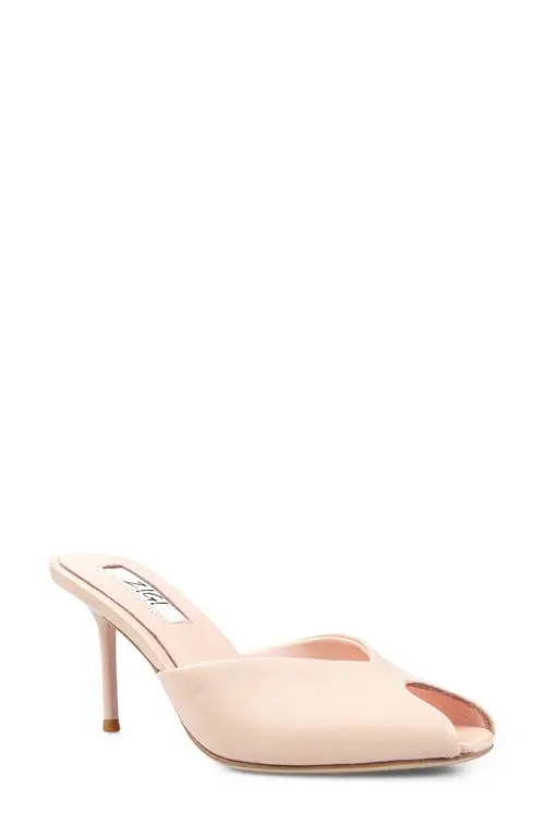 ZIGI Birdey Peep Toe Mule - Blush Leather