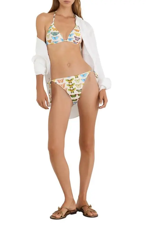 REISS Thia Butterfly Triangle Bikini Top