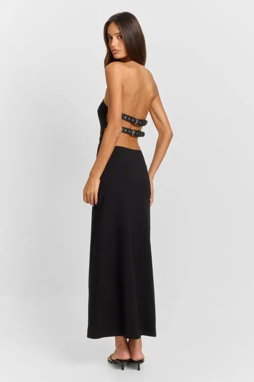 SASHA THERESE Sabrina Maxi Dress - Black
