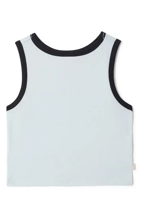 Brixton Garment Dye Crop Ringer Tank