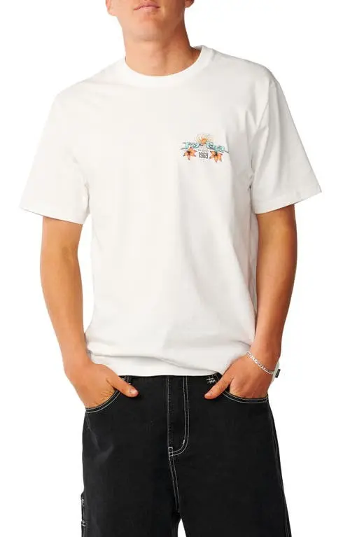 Rip Curl Hazed & Tubed Graphic T-shirt - Bone