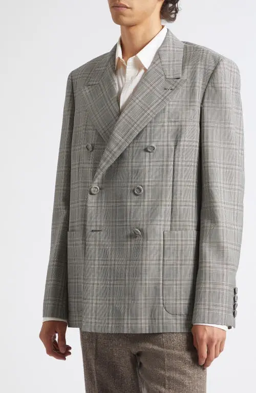 Valentino Garavani Plaid Mohair & Wool Sport Coat