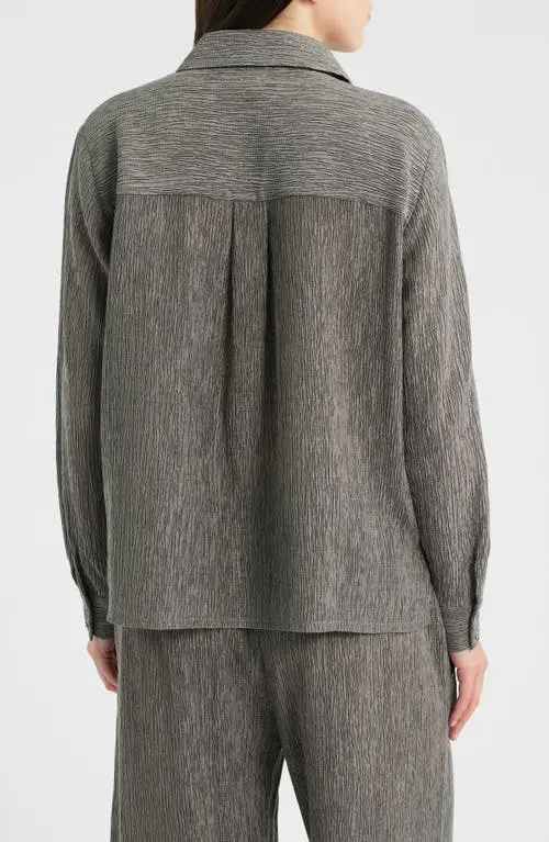 Eileen Fisher Classic Collar Easy Shirt