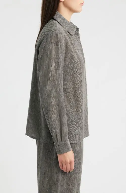 Eileen Fisher Classic Collar Easy Shirt
