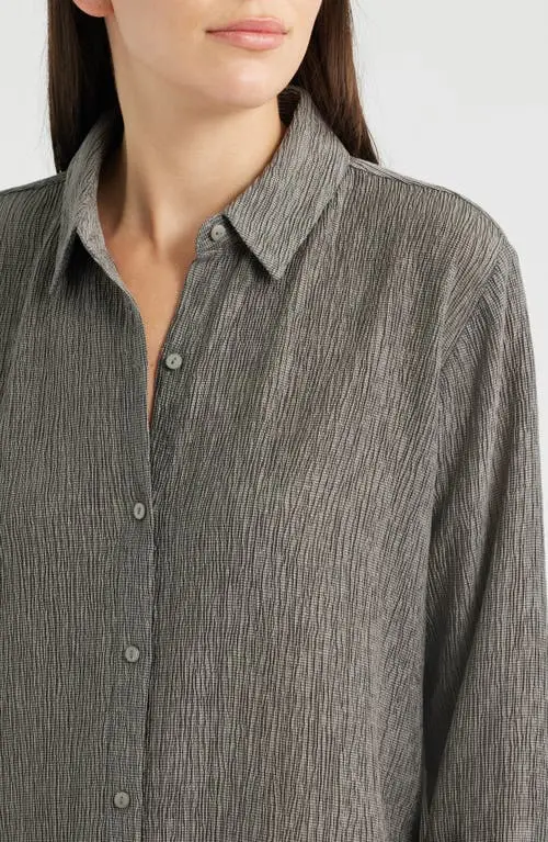 Eileen Fisher Classic Collar Easy Shirt