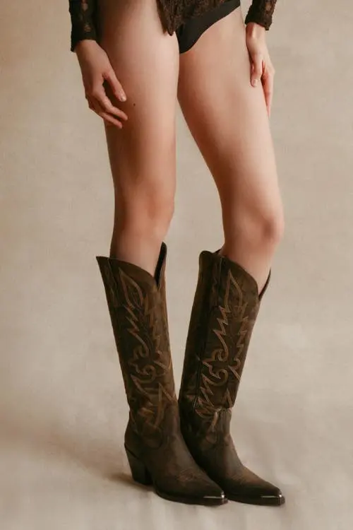 DANTE Western Fashion Leather Boots