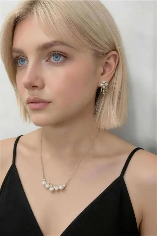 CLASSICHARMS Celeste Pearl Jewelry Set