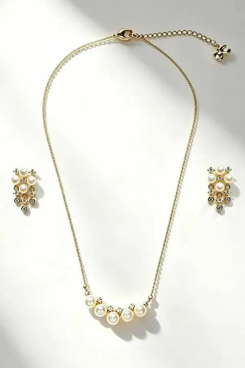 CLASSICHARMS Celeste Pearl Jewelry Set