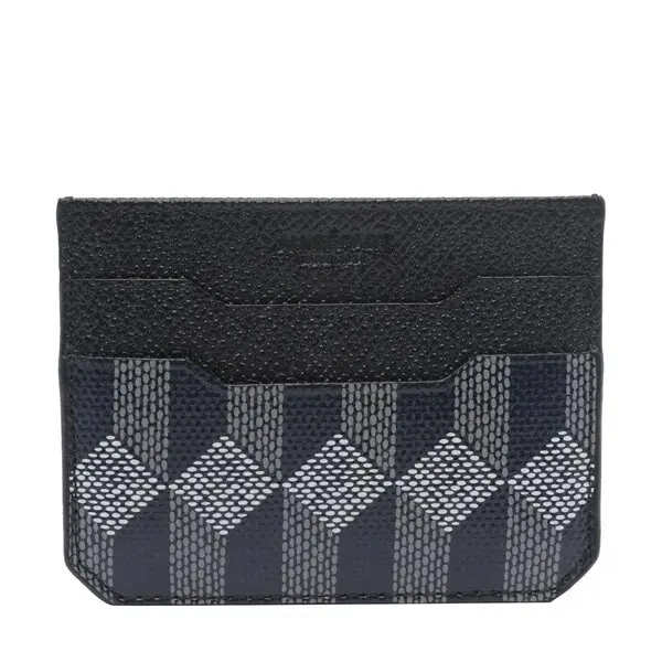 AU DEPART Logo Card Holder - Black