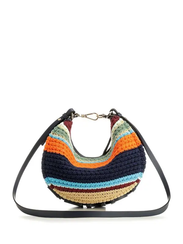 Fendi Mini Fendigraphy In Straw