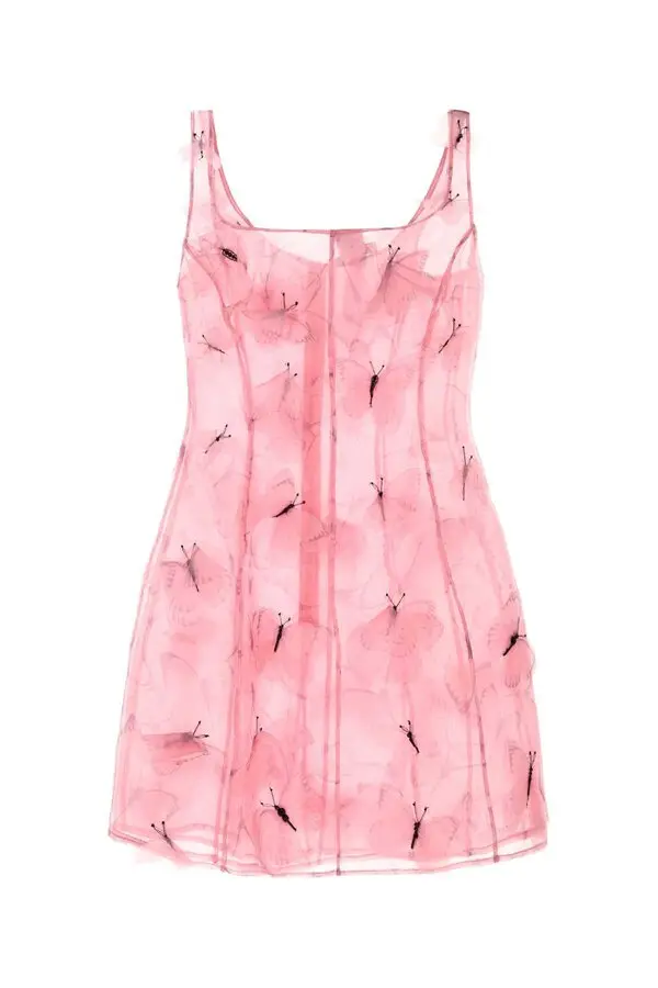 Blumarine Silk Mini Dress