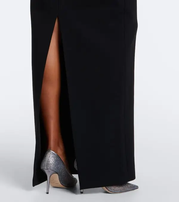 Rachel Gilbert Oscar Off-the-shoulder Corset Gown