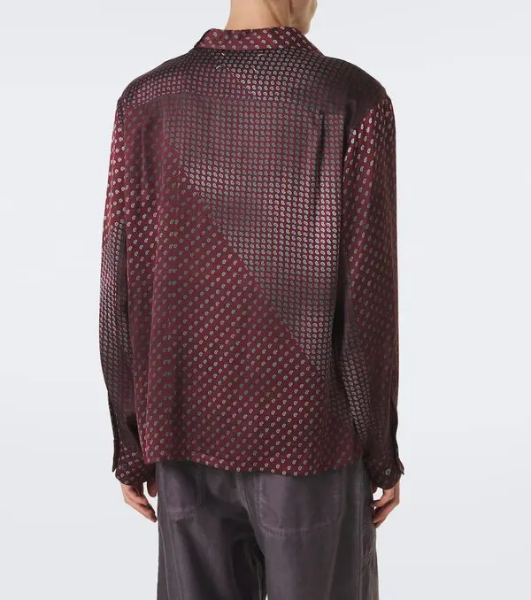 MAISON MARGIELA Paisley Satin Shirt