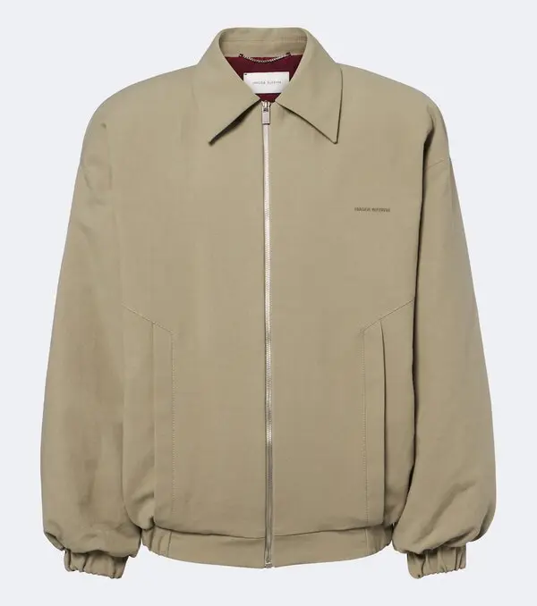 Magda Butrym Cotton Twill Blouson Jacket