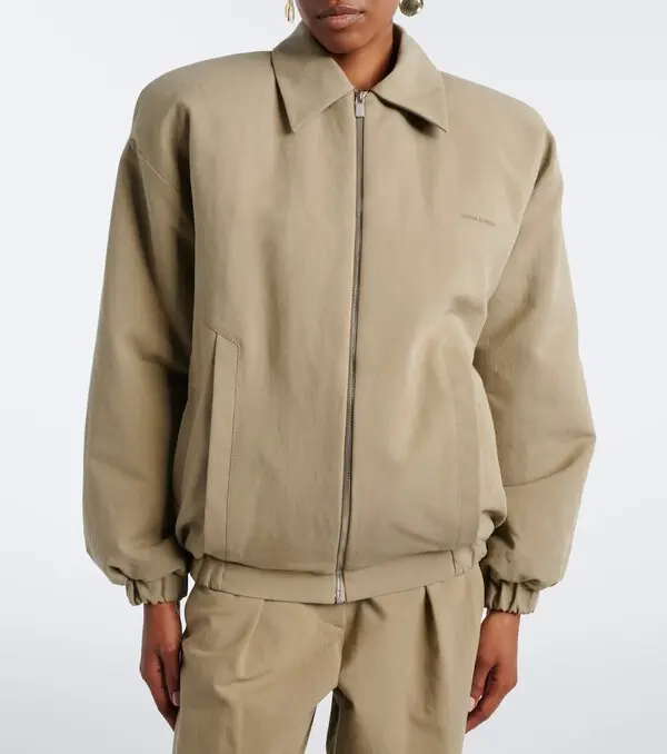 Magda Butrym Cotton Twill Blouson Jacket