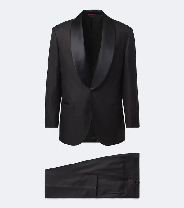 Brunello Cucinelli Silk Tuxedo - Black