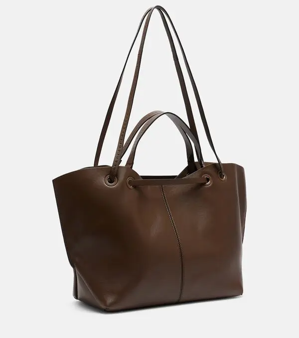 Max Mara Leather Tote Bag