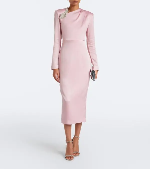 Rachel Gilbert Embellished Cocktail Dress