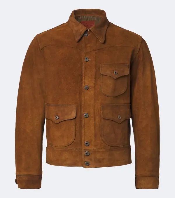 Ralph Lauren Alston Suede Jacket - Brown