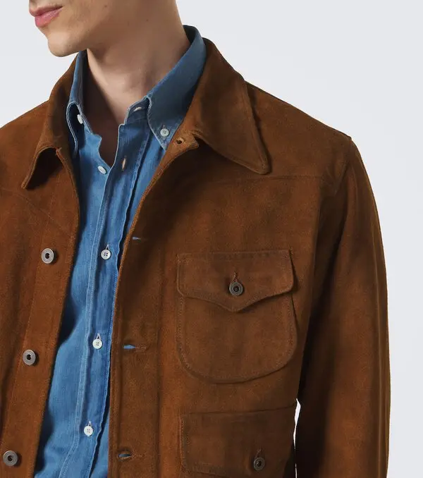 Ralph Lauren Alston Suede Jacket