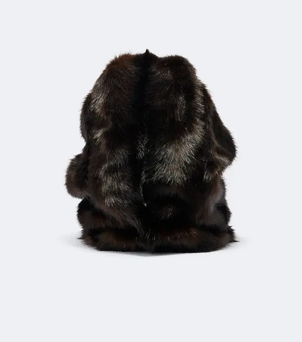 Magda Butrym Oversized Hat - Brown