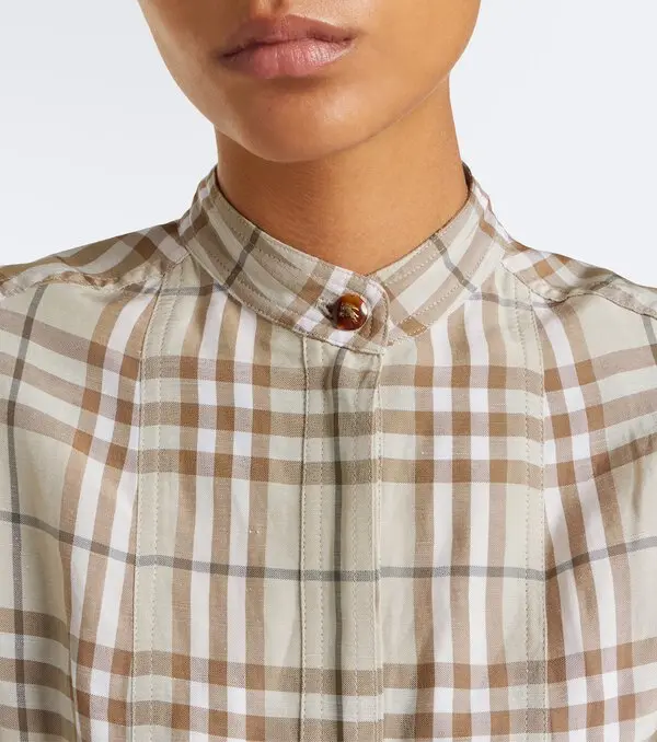 Burberry Check Belted Minidress