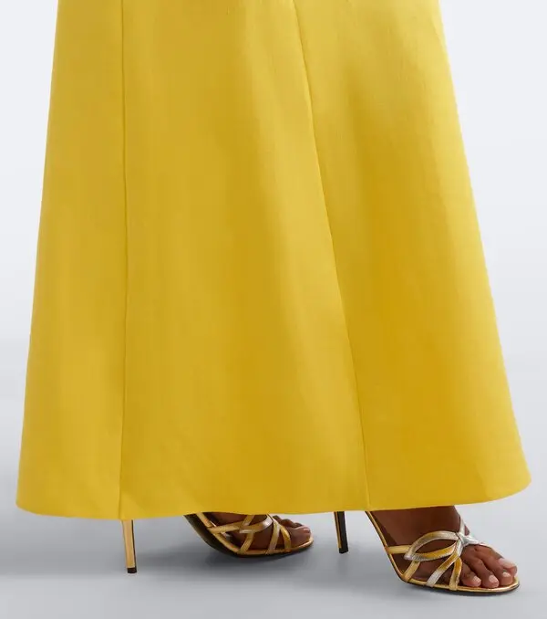 Valentino Garavani Embellished Linen Gown
