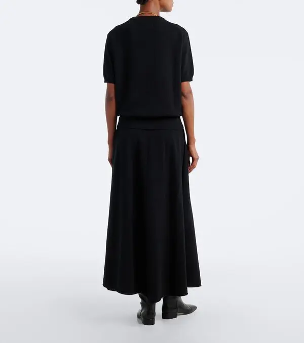 Extreme Cashmere Maxi Skirt
