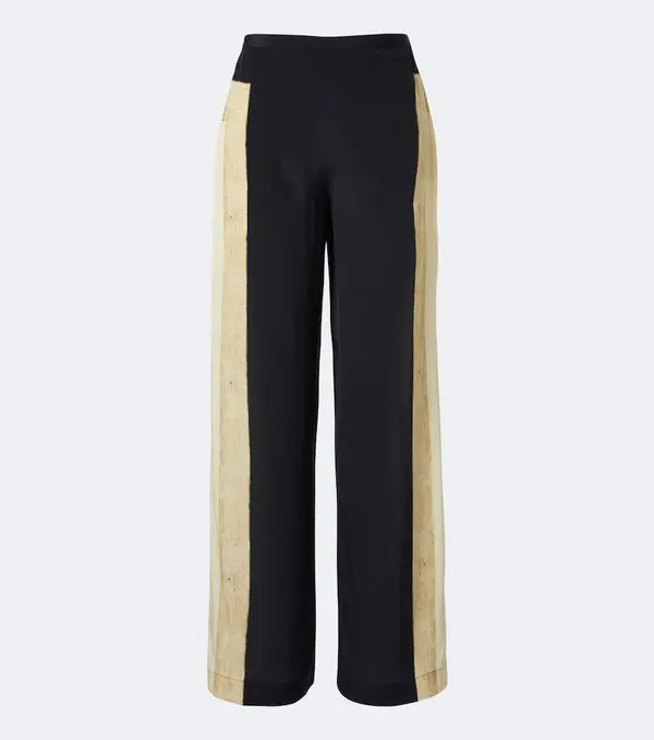 SIR. Sona Silk Wide-leg Pants