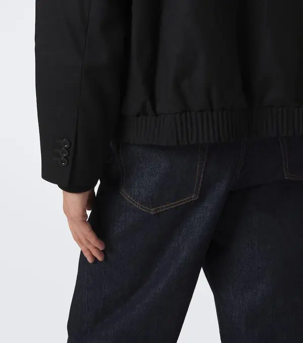 Sacai Hooded Wool Jacket