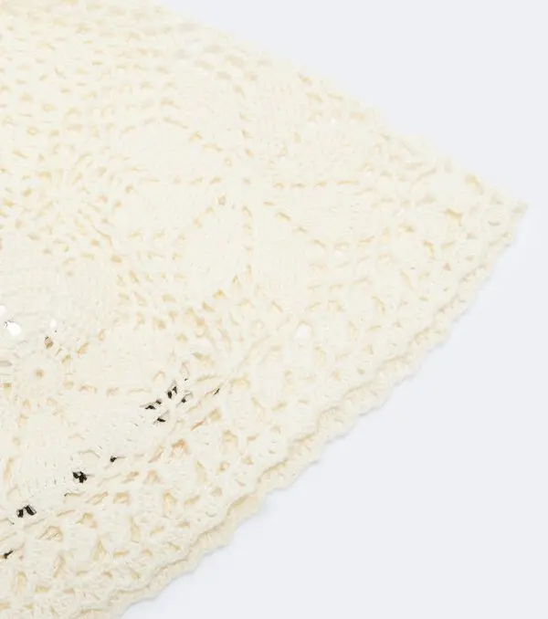 Magda Butrym Crochet Cotton Beanie