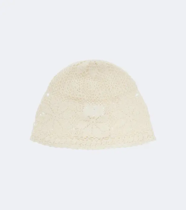 Magda Butrym Crochet Cotton Beanie