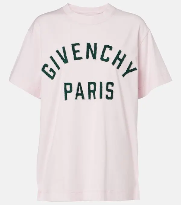 Givenchy Logo Appliqué Cotton T-shirt
