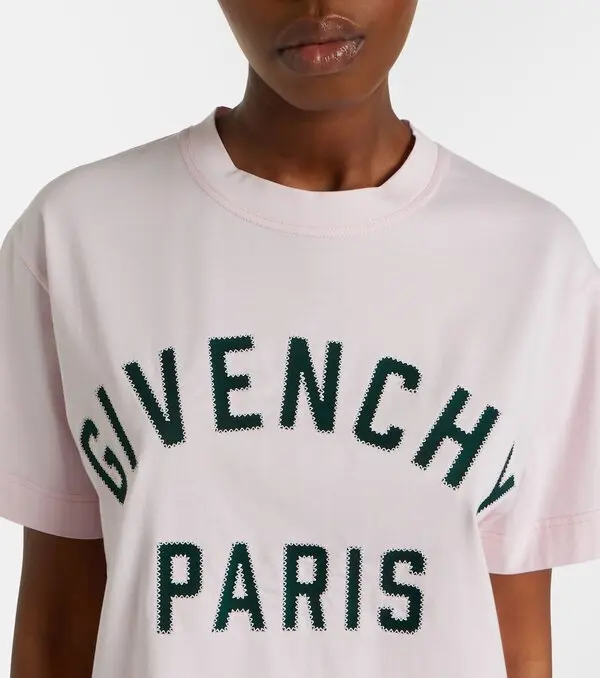 Givenchy Logo Appliqué Cotton T-shirt