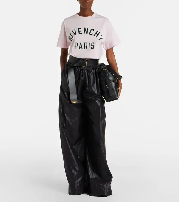Givenchy Logo Appliqué Cotton T-shirt