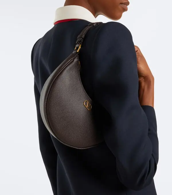 Valentino Garavani Vlogo Mini Leather Shoulder Bag