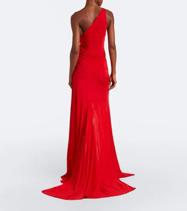 Alex Perry One-shoulder Gown - Red
