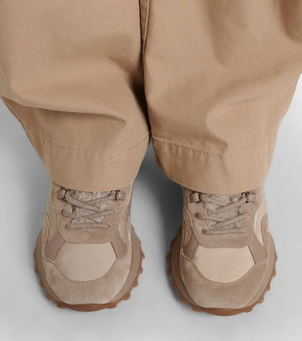 Brunello Cucinelli Shearling-trimmed Sneakers
