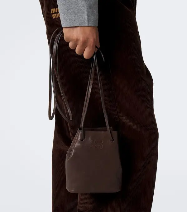 Miu Miu Leather Shoulder Bag