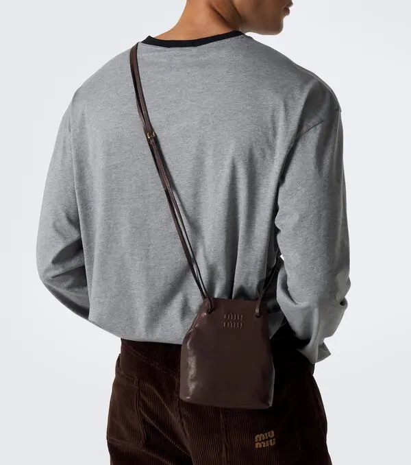 Miu Miu Leather Shoulder Bag