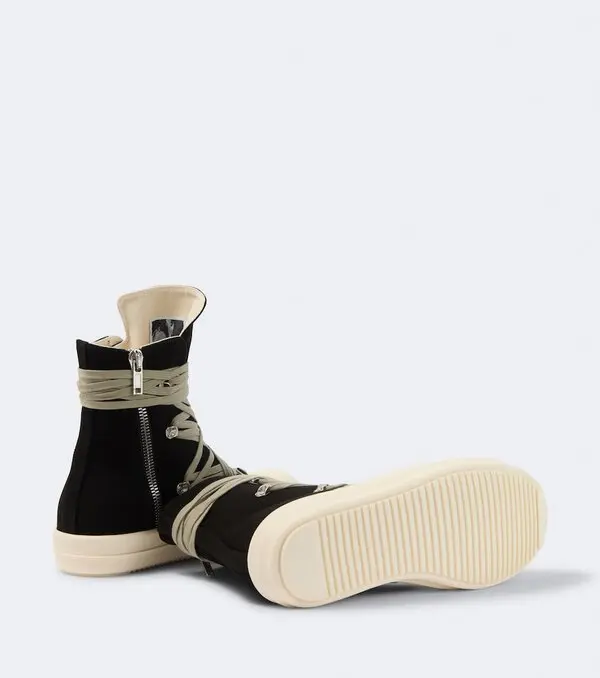 Rick Owens Megalace High-top Sneakers