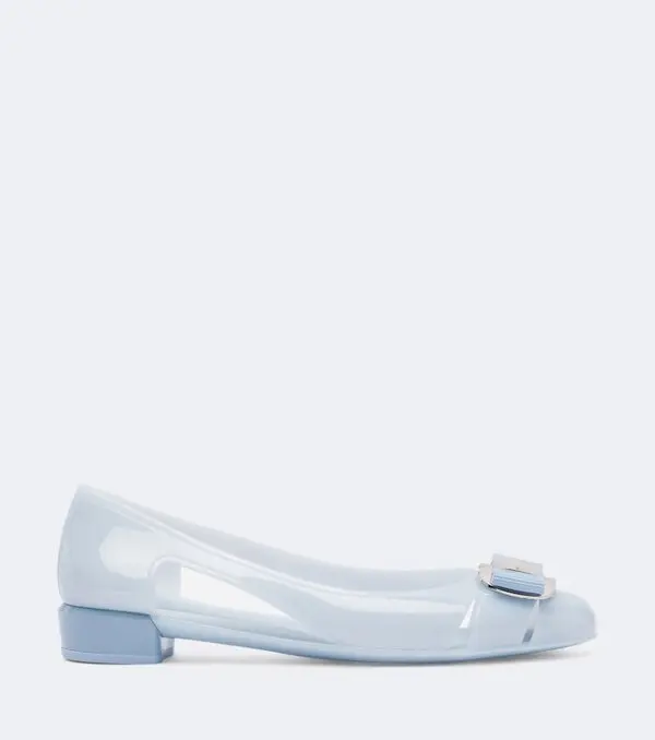 FERRAGAMO Nara Ballet Flats - Blue