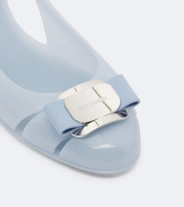 FERRAGAMO Nara Ballet Flats - Blue