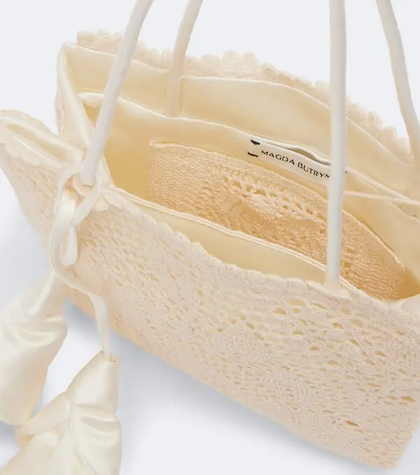 Magda Butrym Julia Crochet Top-handle Bag
