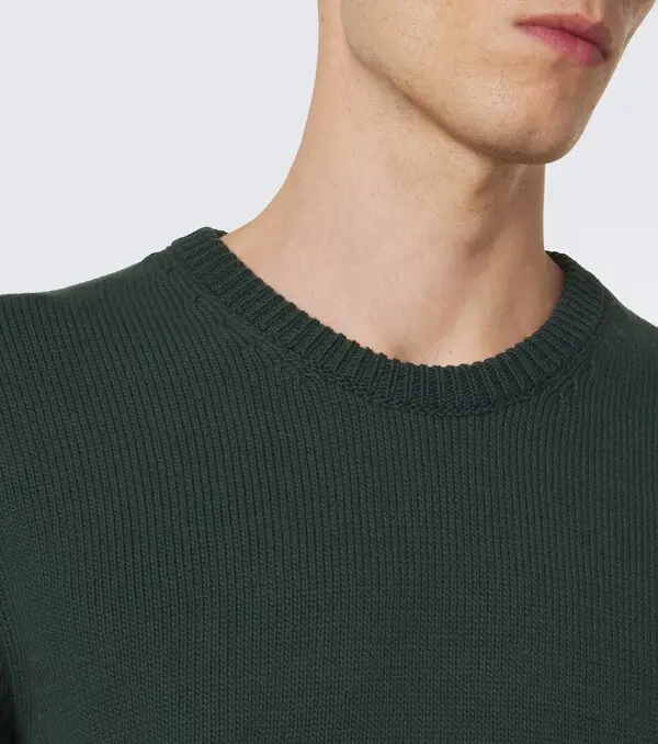 JW Anderson Embroidered Cotton Sweater