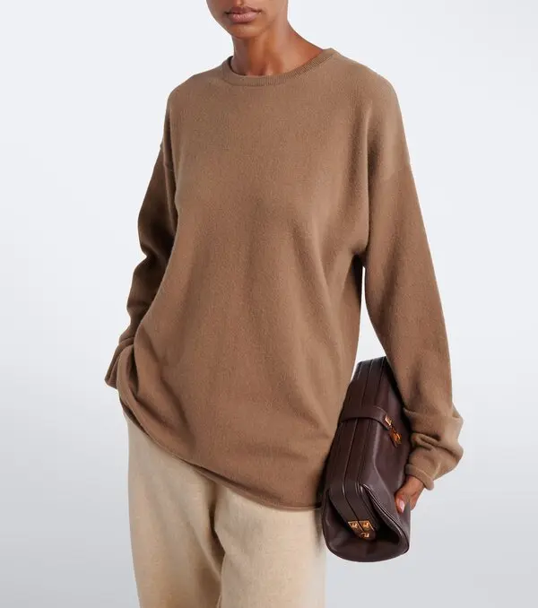 Extreme Cashmere N°493 Paolo Crewneck Sweater - Brown