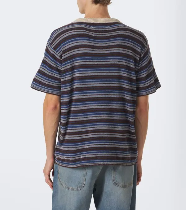 MAISON MARGIELA Knitted Striped T-shirt