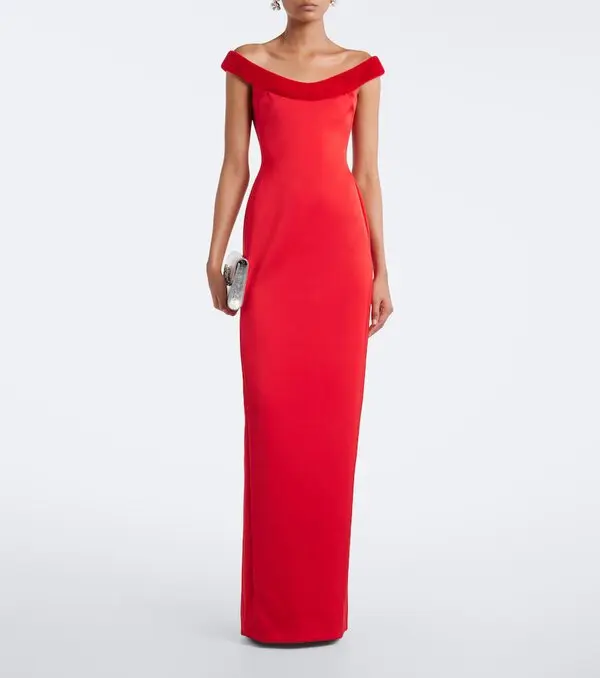 David Koma Off-shoulder Gown