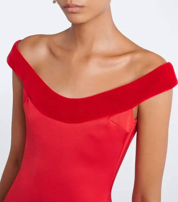 David Koma Off-shoulder Gown